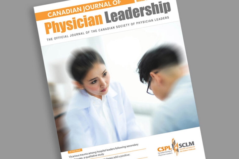 Canadian Society of Physician Leaders – Inspiring Physician Leadership
